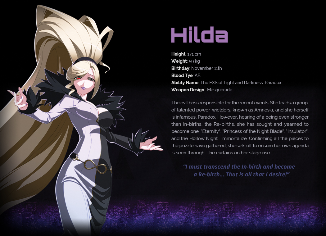 Hilda Under Night In Birth Wiki Fandom
